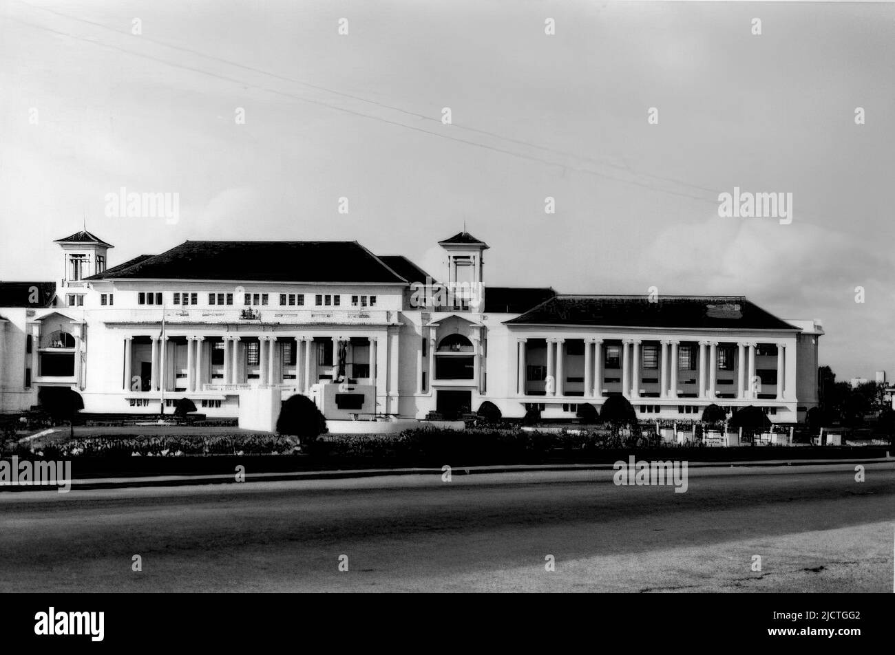 The buildings of the Supreme Court of Ghana in Accra taken in 1959 ...