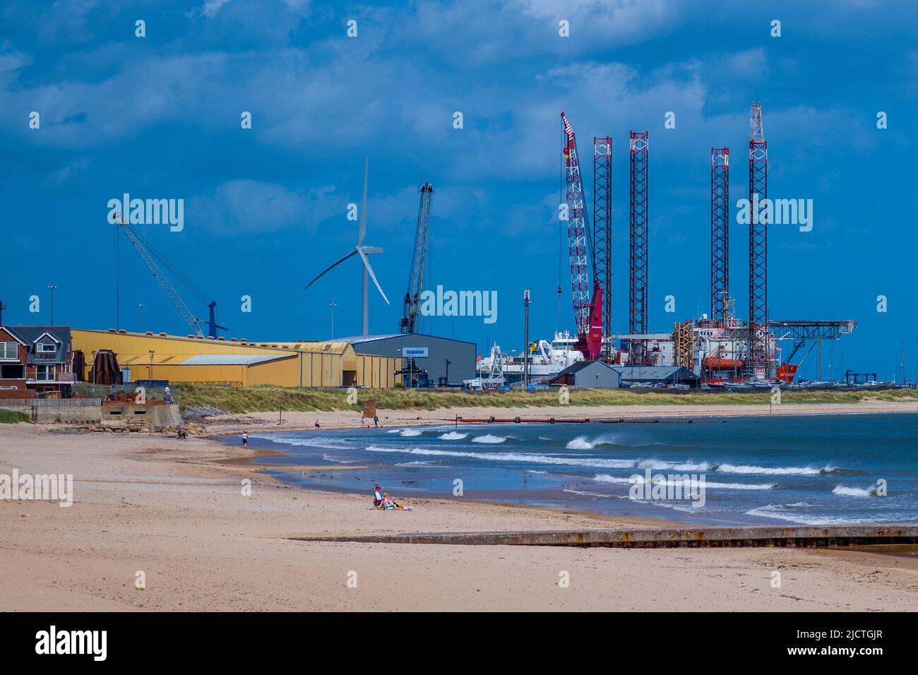 Blyth - Port of Blyth Northumberland UK. Blyth Port is a UK Offshore ...