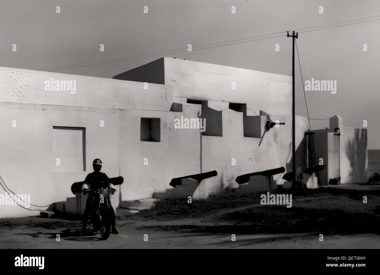 Osu Castle (also known as Fort Christiansborg) on the coast in Accra ...