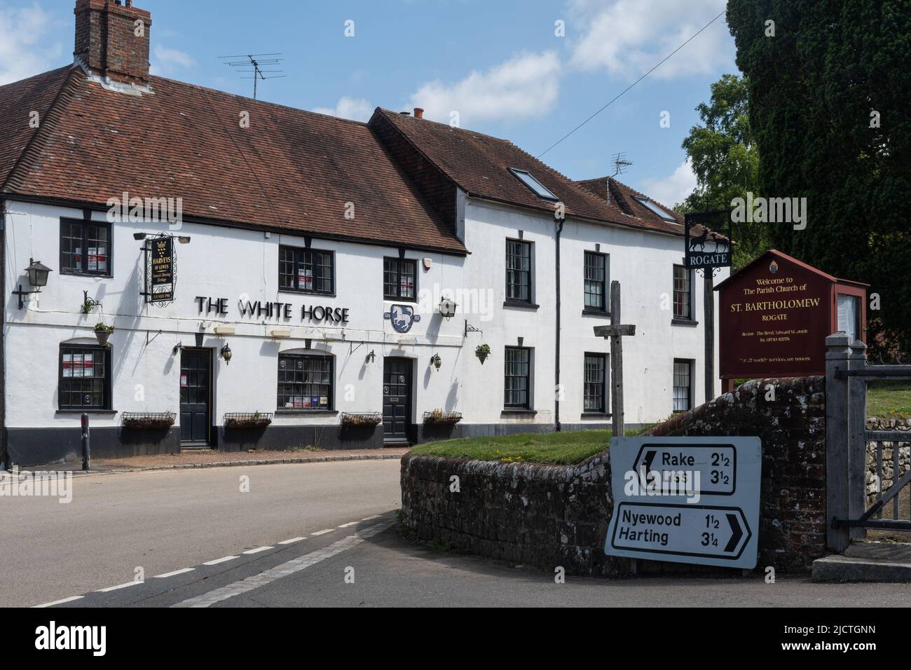 Rogate village hi-res stock photography and images - Alamy