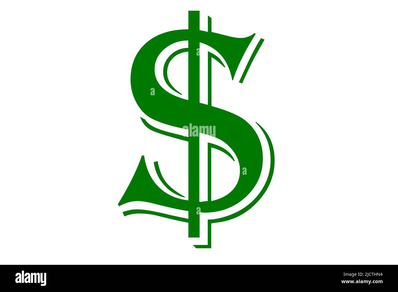 Green bank mark Cut Out Stock Images & Pictures - Alamy