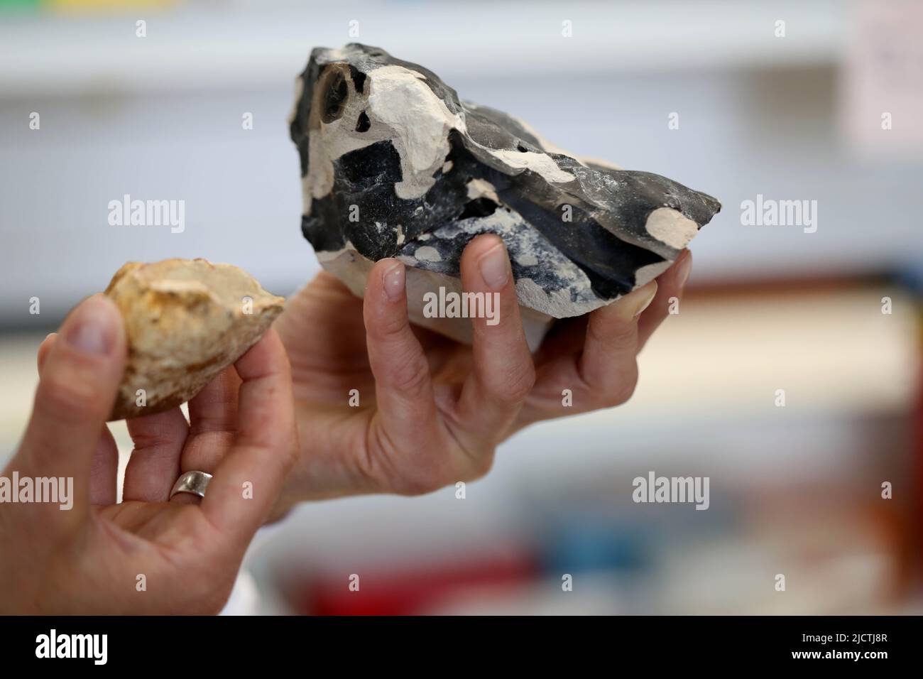 Flint tools hi-res stock photography and images - Alamy