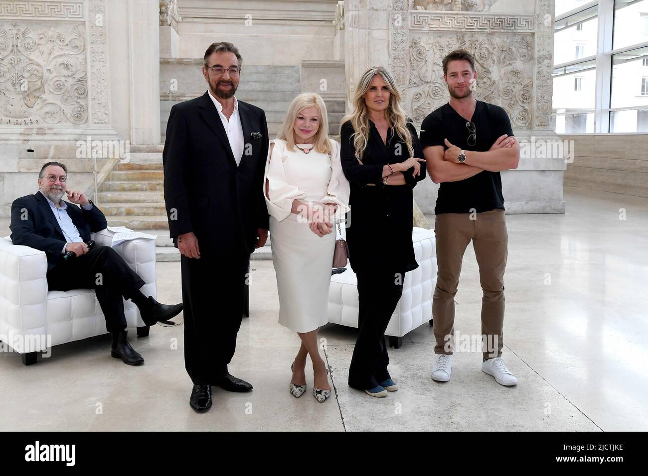 Rome, Italy. 15th June, 2022. Rome: Ara Pacis Museum. Master Class. In ...