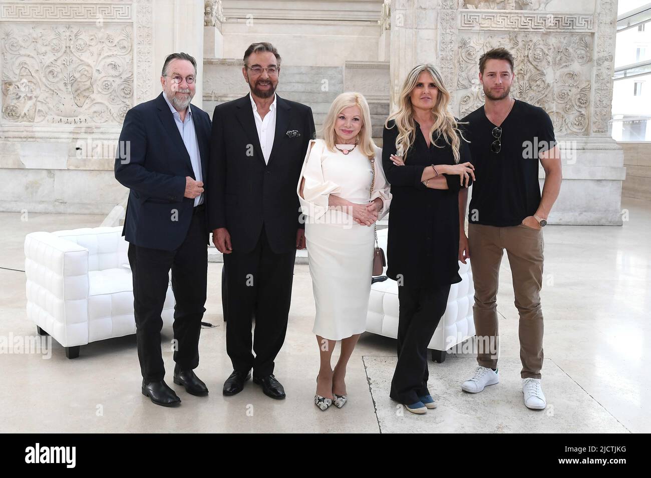 Rome, Italy. 15th June, 2022. Rome: Ara Pacis Museum. Master Class. In ...