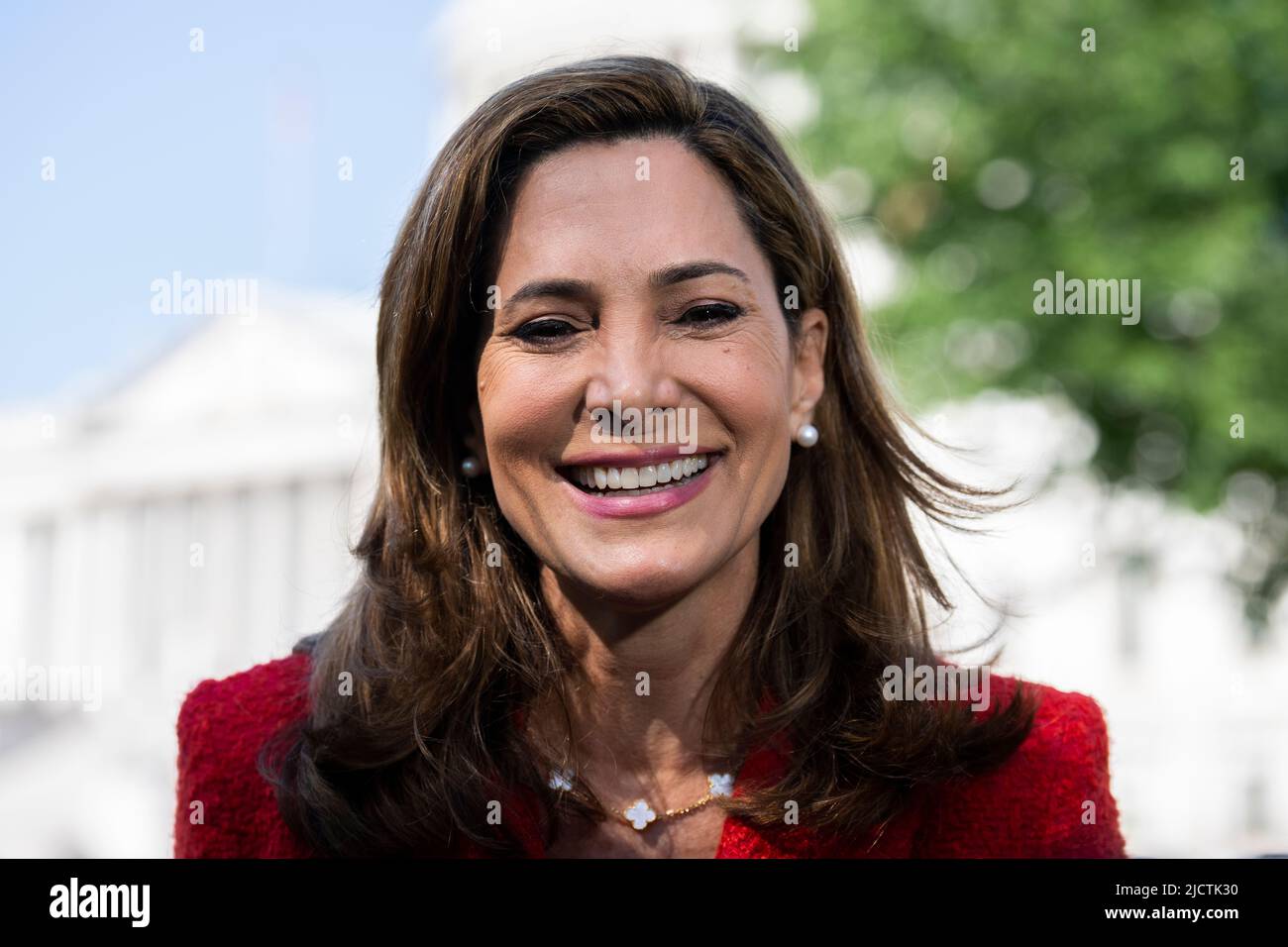 UNITED STATES - JUNE 15: Rep. María Elvira Salazar, R-Fla., speaks ...