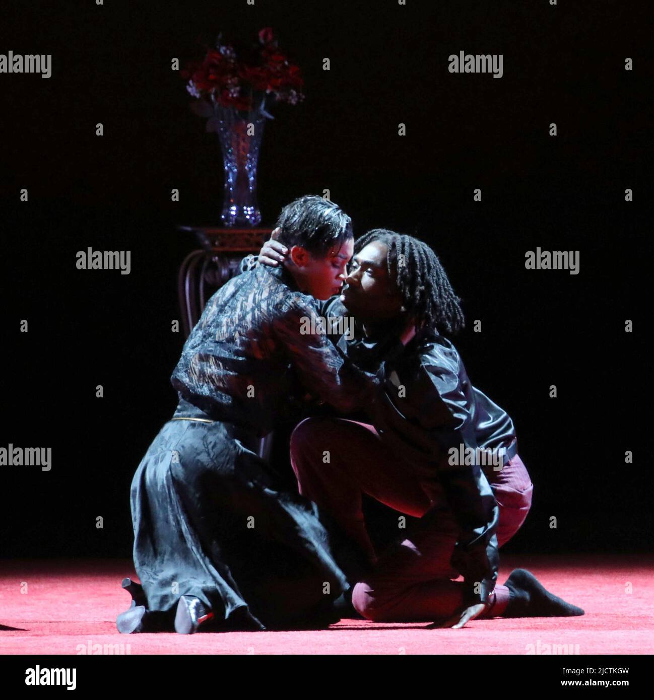 June 15, 2022, New York, New York, USA: Dancers (R) CHALVAR MONTEIRO ...