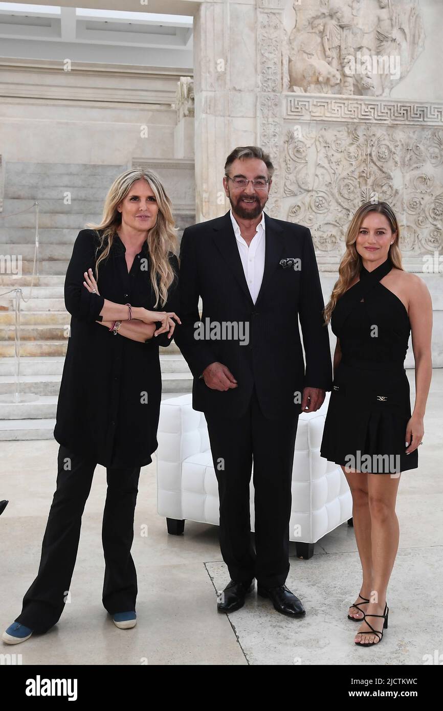 Rome, Italy. 15th June, 2022. Rome: Ara Pacis Museum. Master Class. In ...