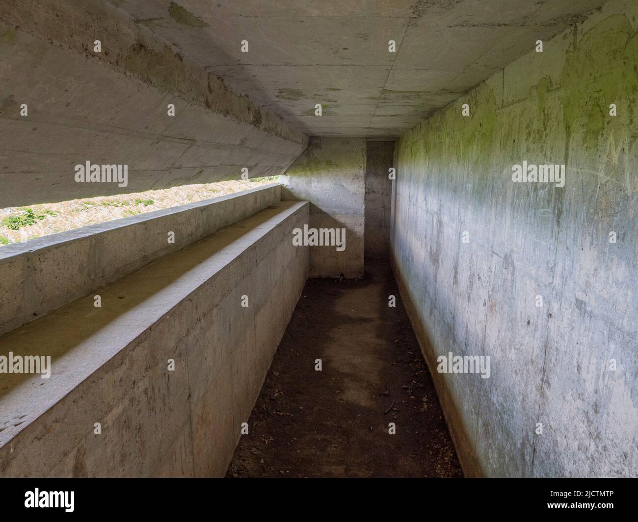 Inside a section of Fort Henry, a Grade II listed World War Two ...