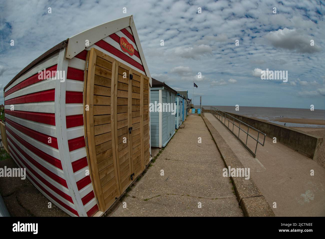 Beach Huts / Houses at North Sea Observatory, Chapel Point Beach ...