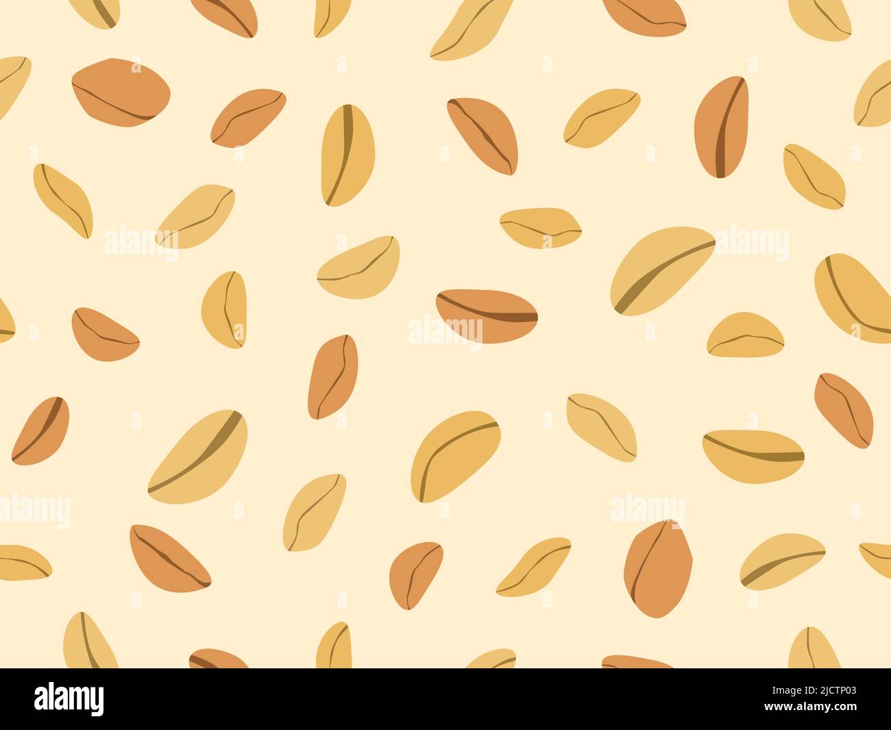 Peanut seamless pattern. Roasted peanuts. Background design for ...