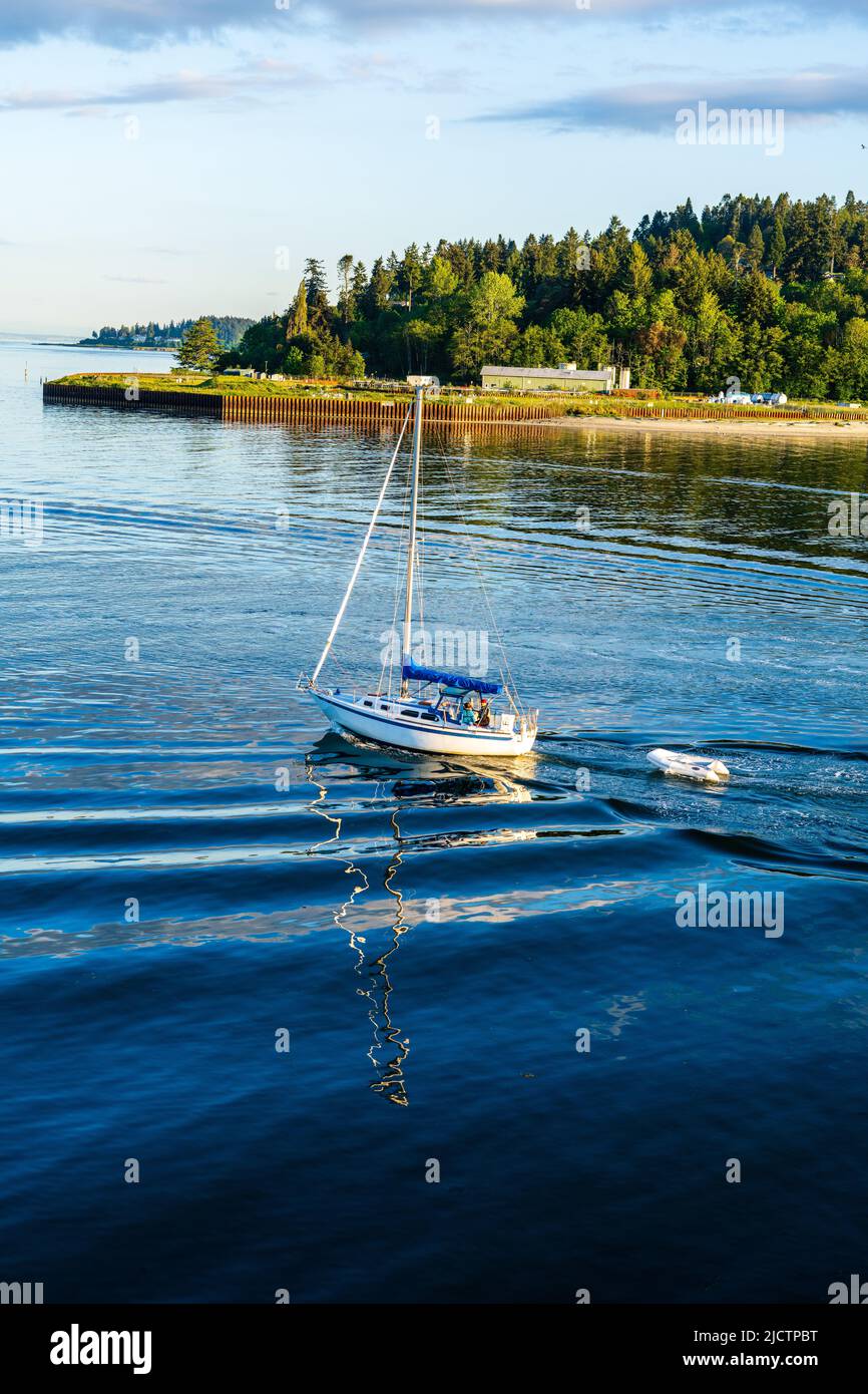 Bainbridge island ferry hi-res stock photography and images - Alamy