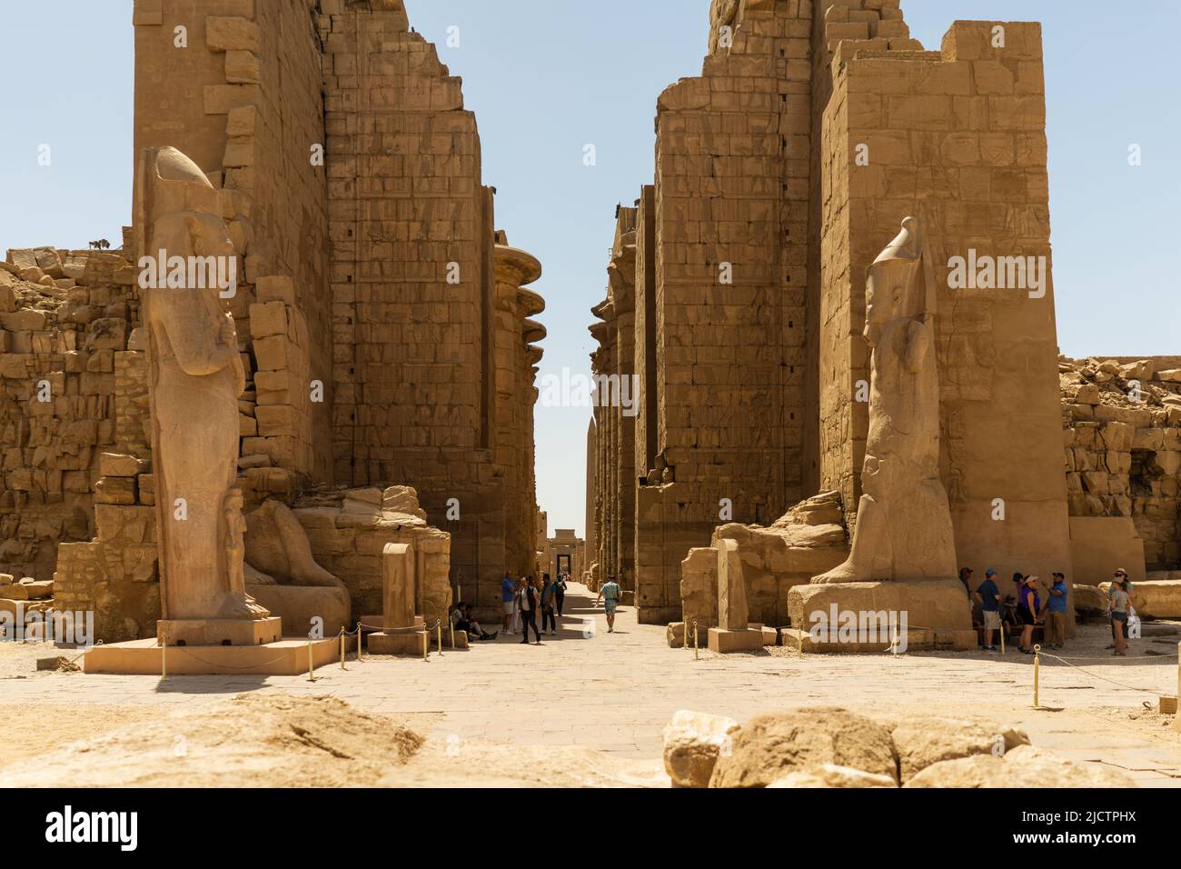 Karnak Temple. Luxor, Egypt Stock Photo - Alamy
