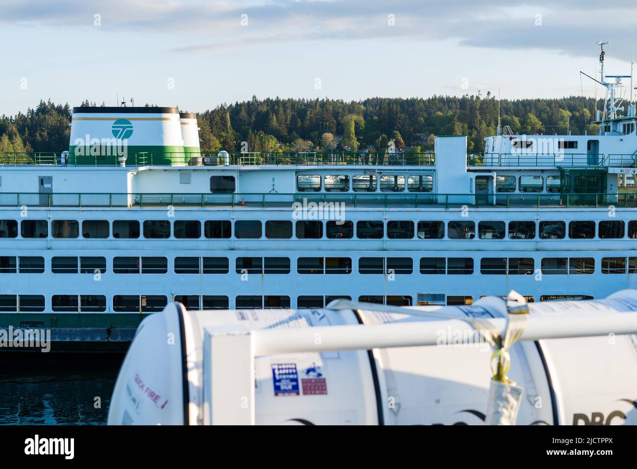Bainbridge Island Ferry Stock Photo - Alamy