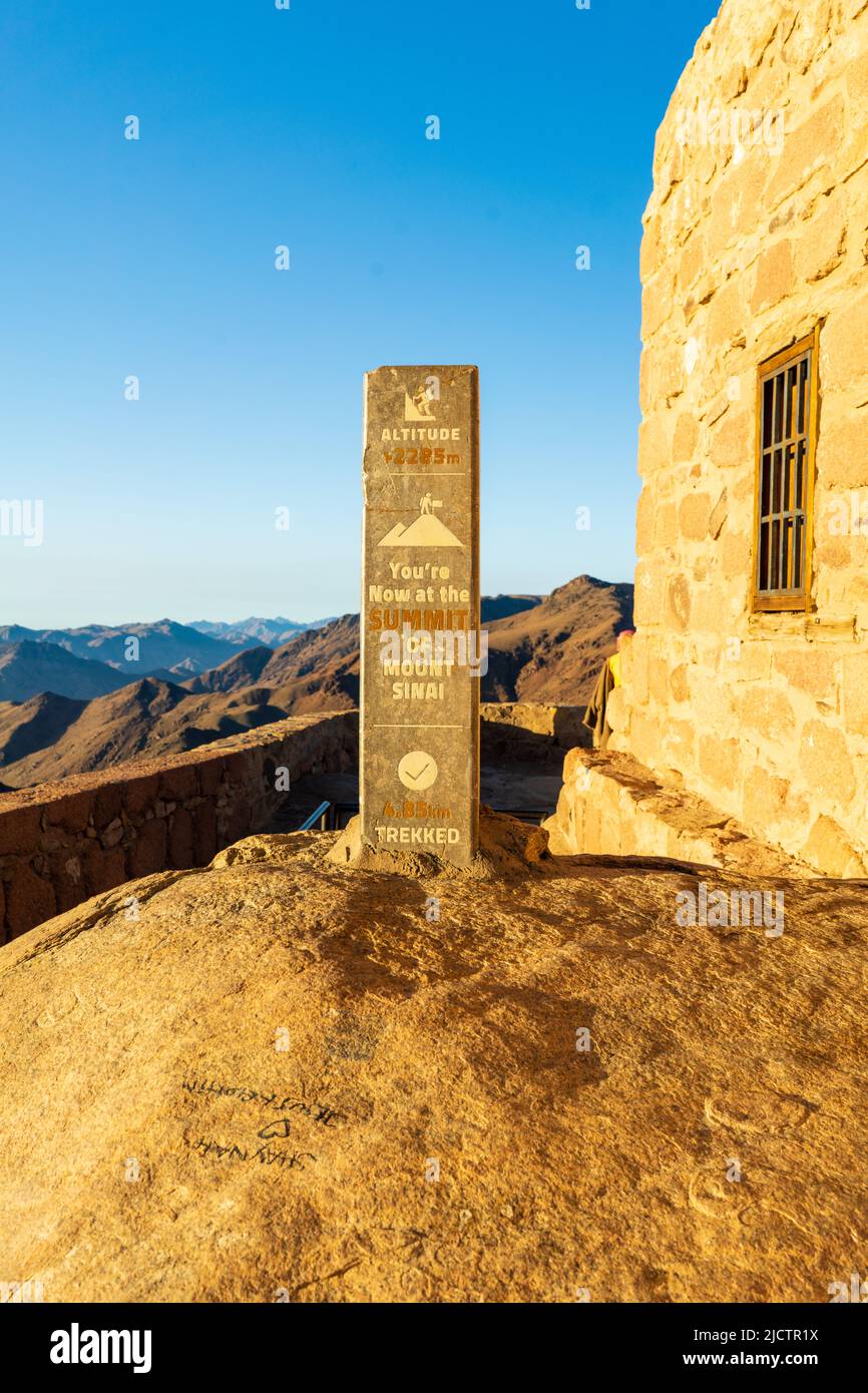 Mt. Sinai Egypt Stock Photo - Alamy