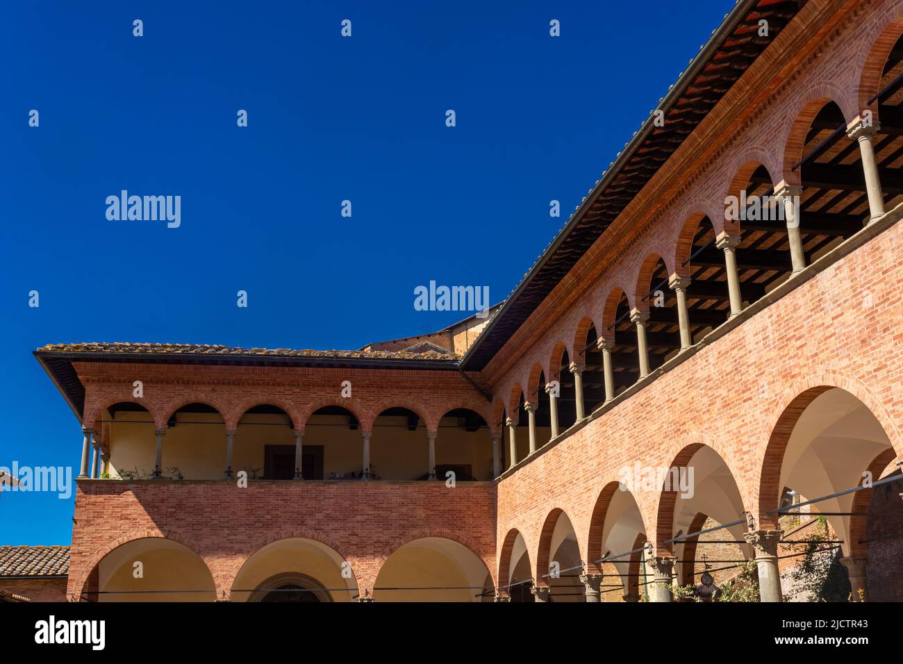 Santa Caterina Monastery in Siena, Tuscany, Italy Stock Photo - Alamy