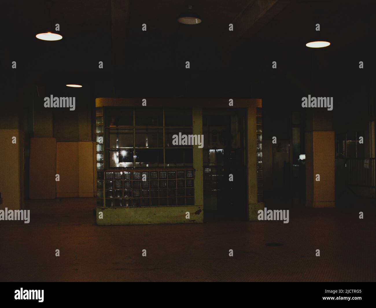 Inside Alcatraz prison Stock Photo - Alamy