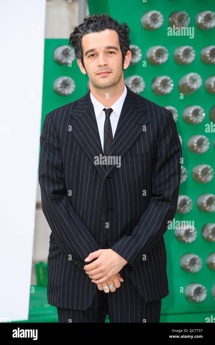 London, UK. 15 June 2022. Matthew Healy attending the Royal Academy of ...