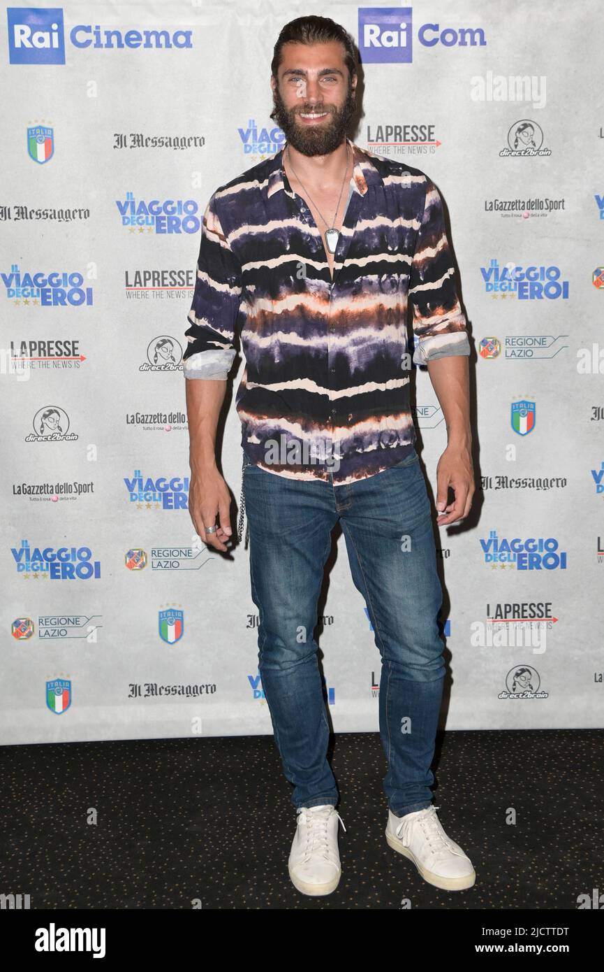 Mario Ermito attends the premiere of the movie Il viaggio degli Eroi at ...