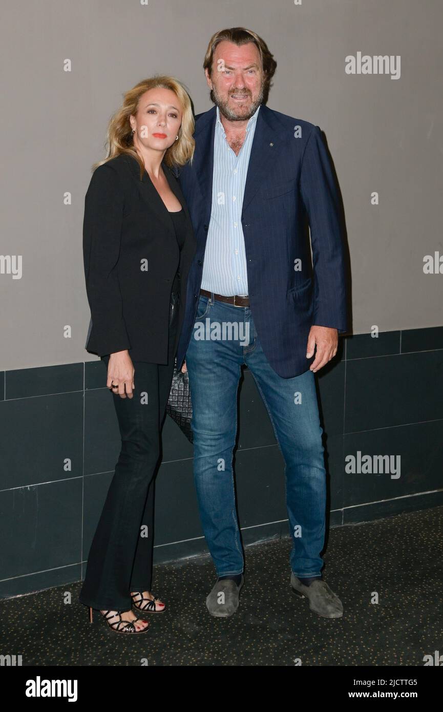 Bernabò Bocca and Isabella Borromeo attend the premiere of the movie Il ...