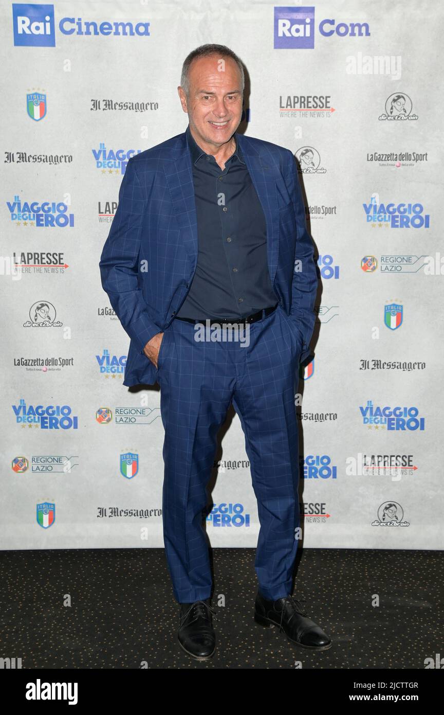 Antonio Cabrini attends the premiere of the movie Il viaggio degli Eroi ...