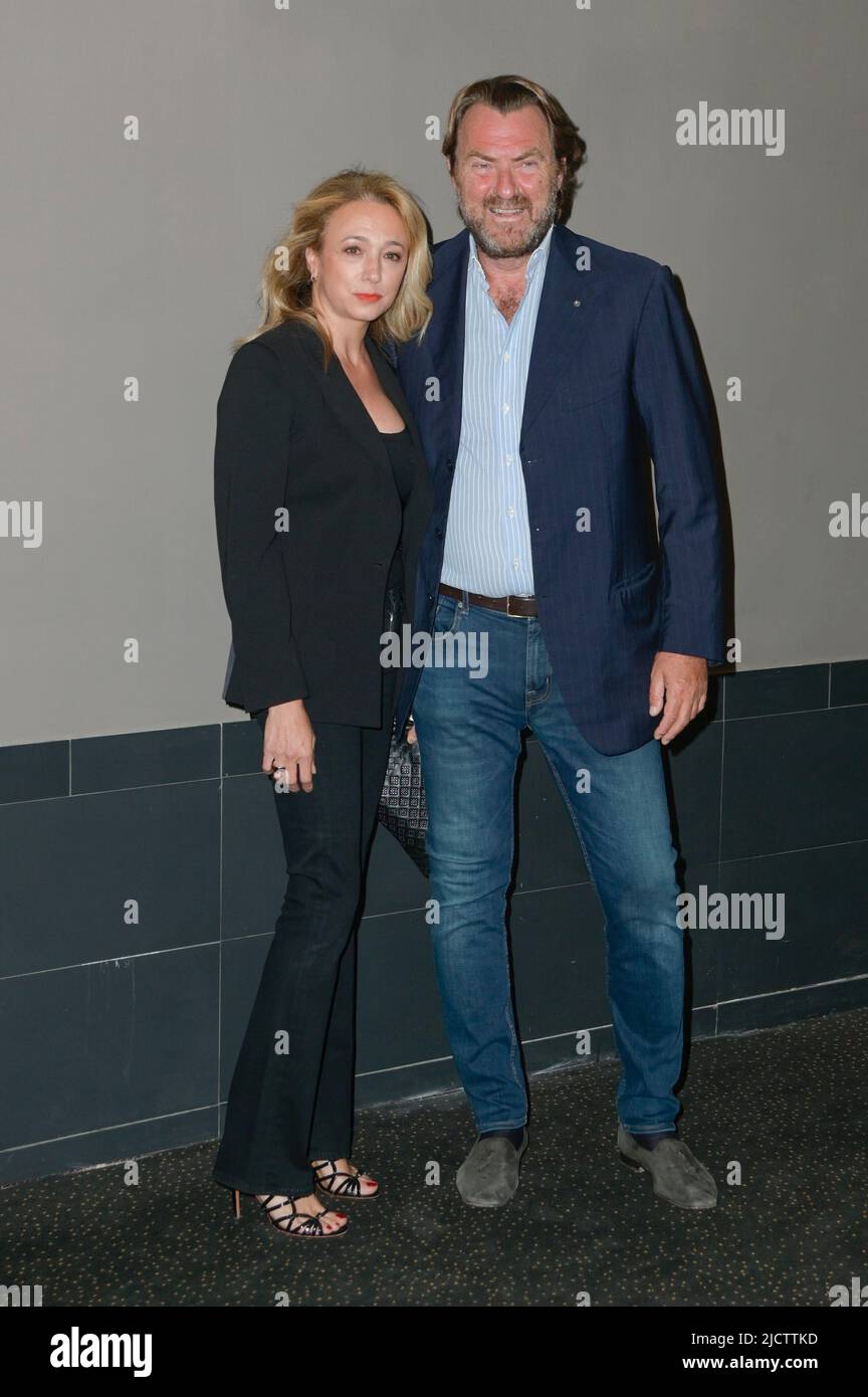Bernabò Bocca and Isabella Borromeo attend the premiere of the movie Il ...