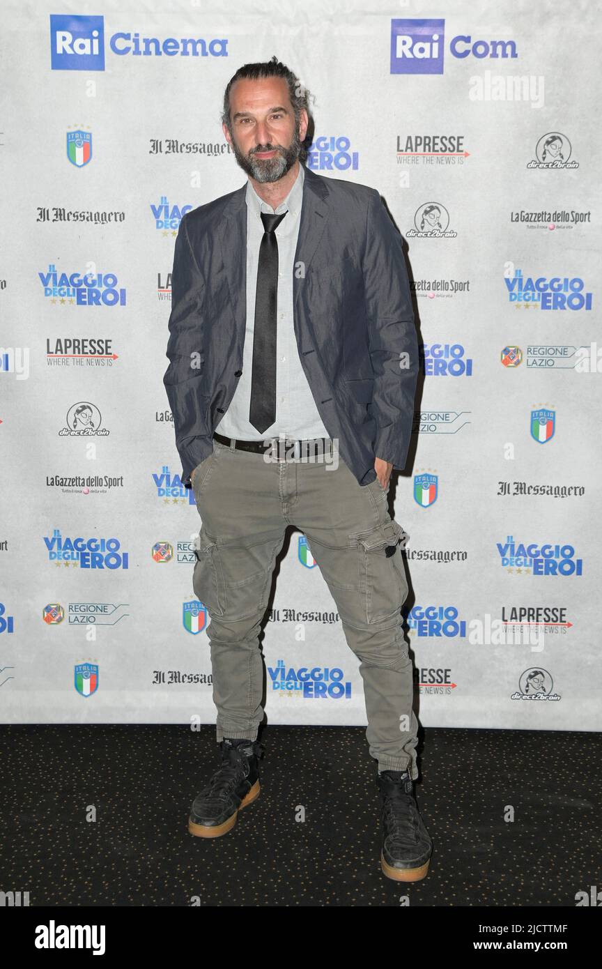 Manlio Castagna attends the premiere of the movie Il viaggio degli Eroi ...