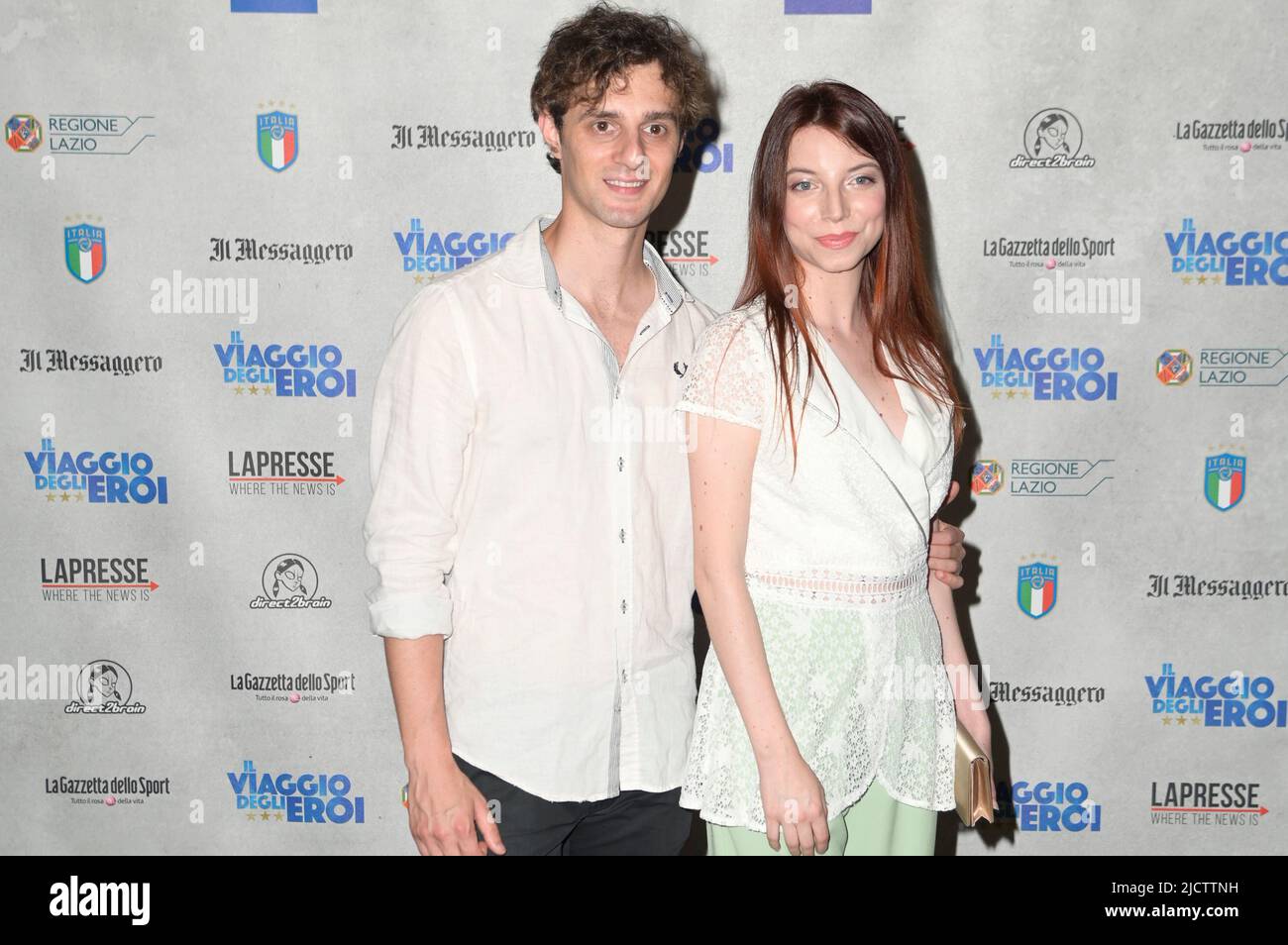 Rome, Italy. 15th June, 2022. Giorgio Cantarini and Marial Bajma Riva ...