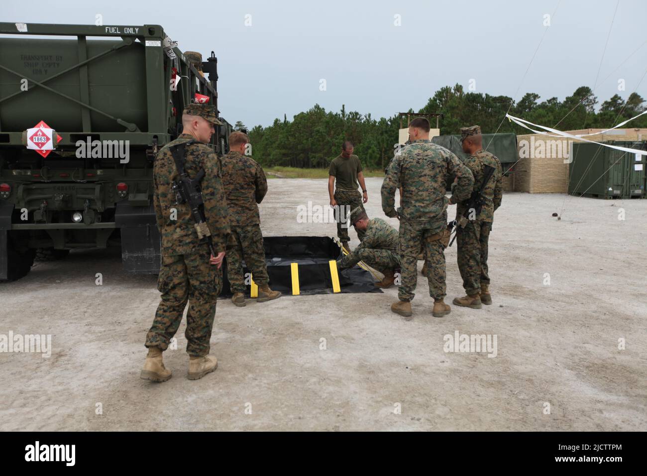 U.S. Marines with 1st Battalion, 8th Marine Regiment, 2D Marine ...