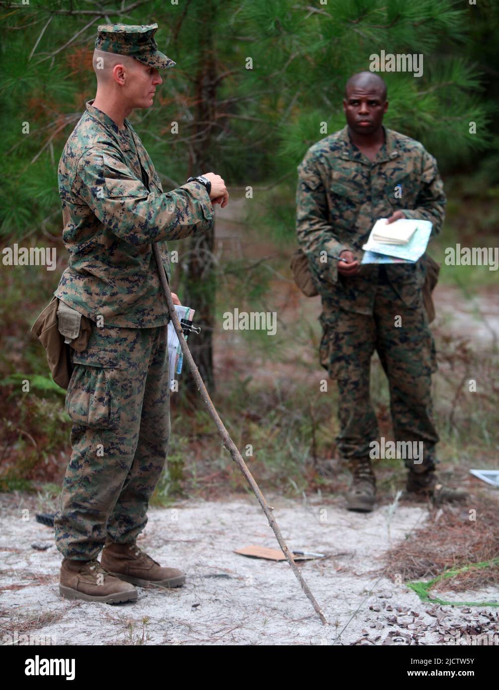 U S Marines With Charlie Company 1st Battalion 8th Marine Regiment