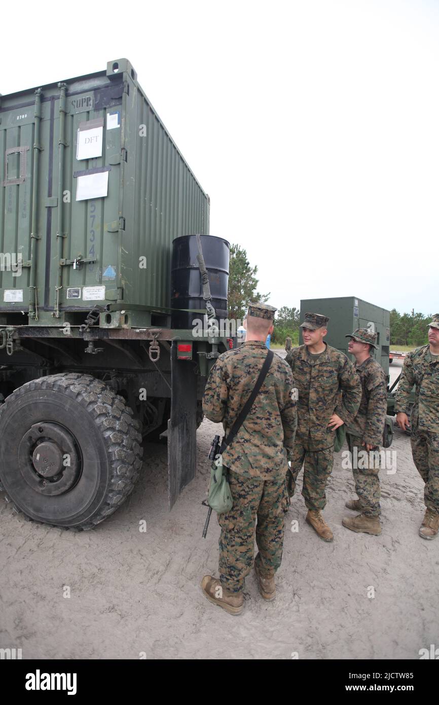 U.S. Marines with 1st Battalion, 8th Marine Regiment (1/8), 2D Marine ...