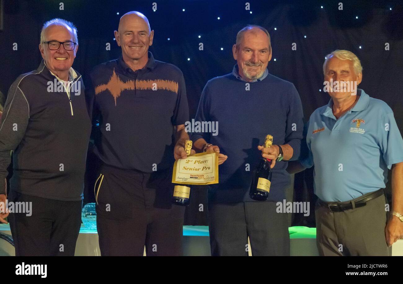 Farmfoods British Par 3 Pro Am Celebrity Golf Featuring: Eric Herd, Guest, Mark Mouland, Rick ...