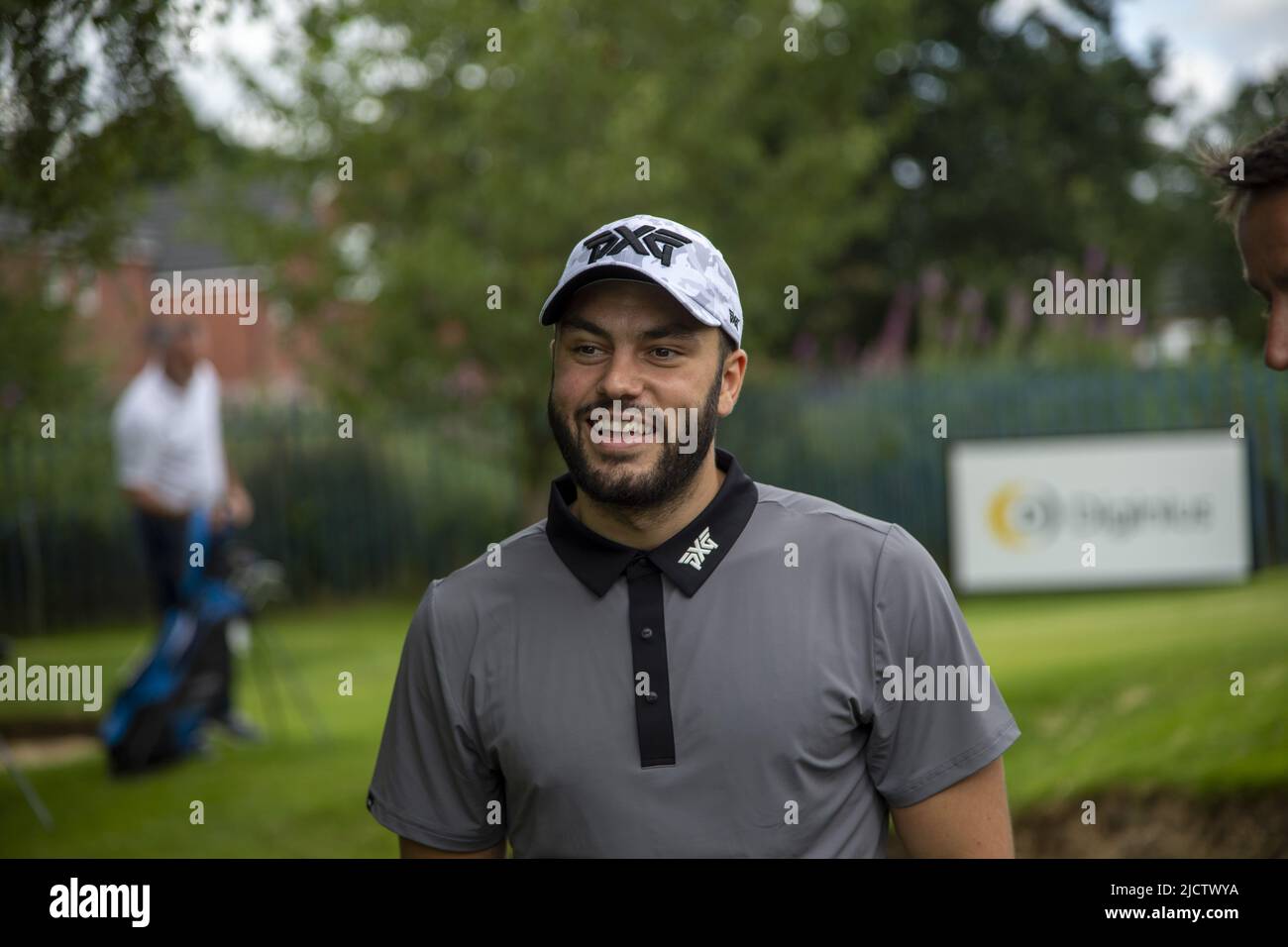 Love Island winner Finn Tapp at British Par 3 Featuring: Finn Tapp ...