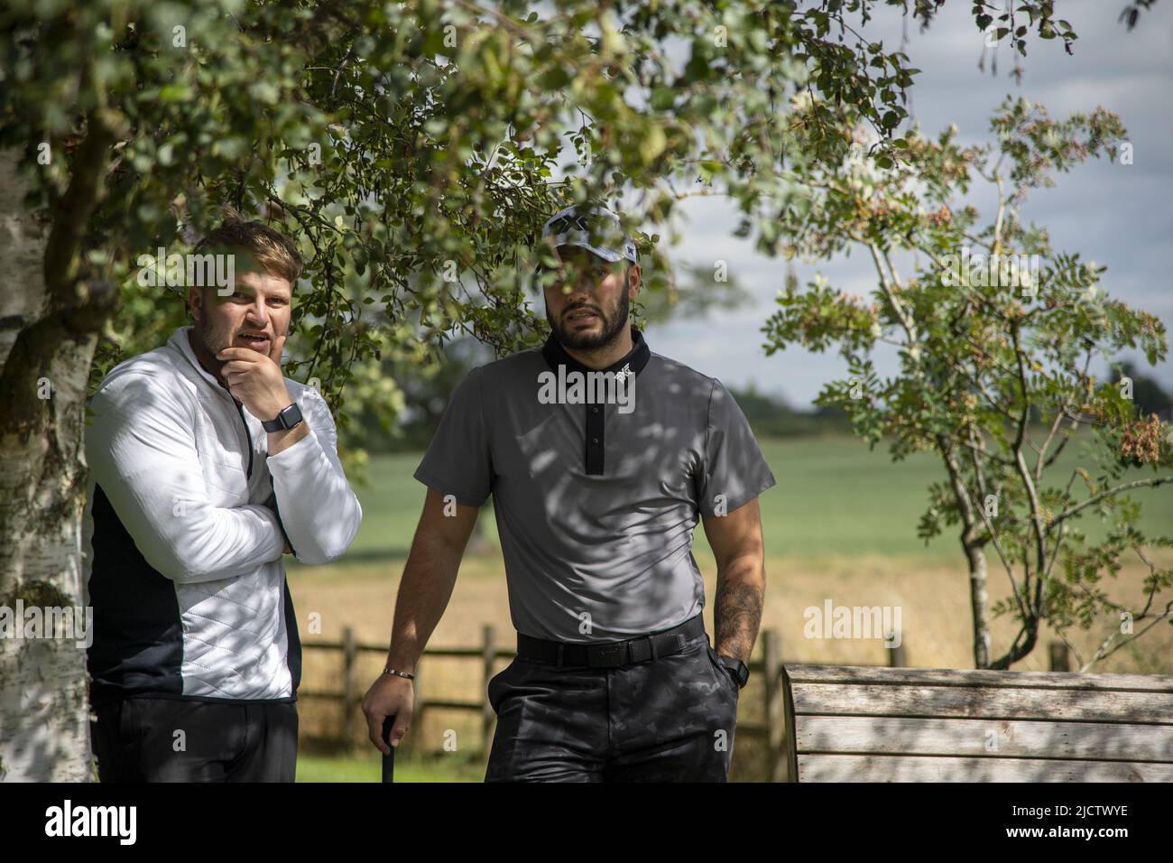 Love Island winner Finn Tapp at British Par 3 Featuring: Finn Tapp ...