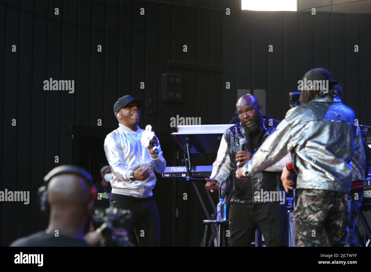 Dru Hill performing live at the Dell East Music Center Summer Concert ...