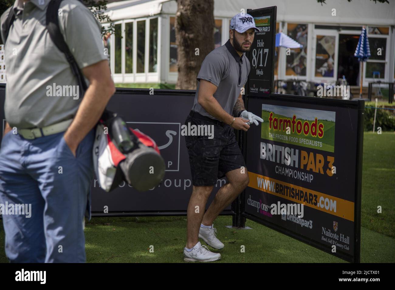 Love Island winner Finn Tapp at British Par 3 Featuring: Finn Tapp ...