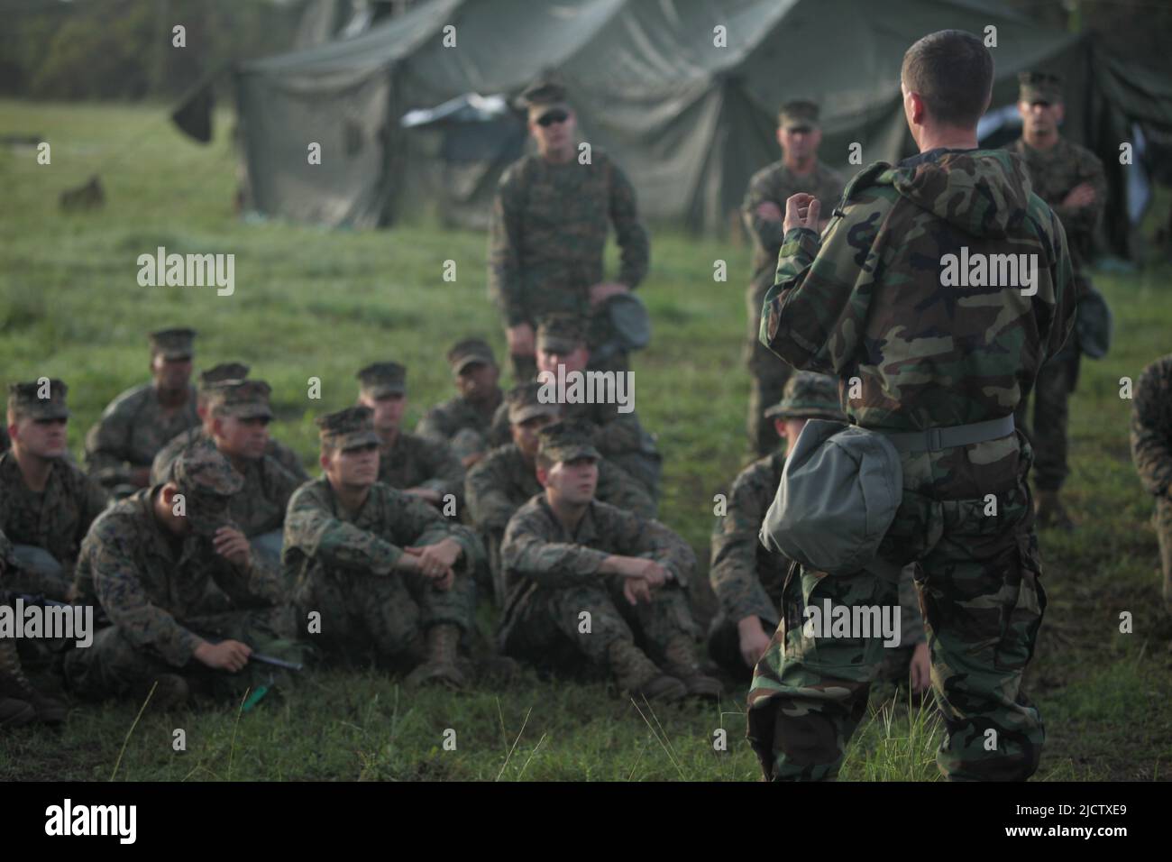 U S Marine Corps Chief Warrant Officer 2 Jason G Smith Right With
