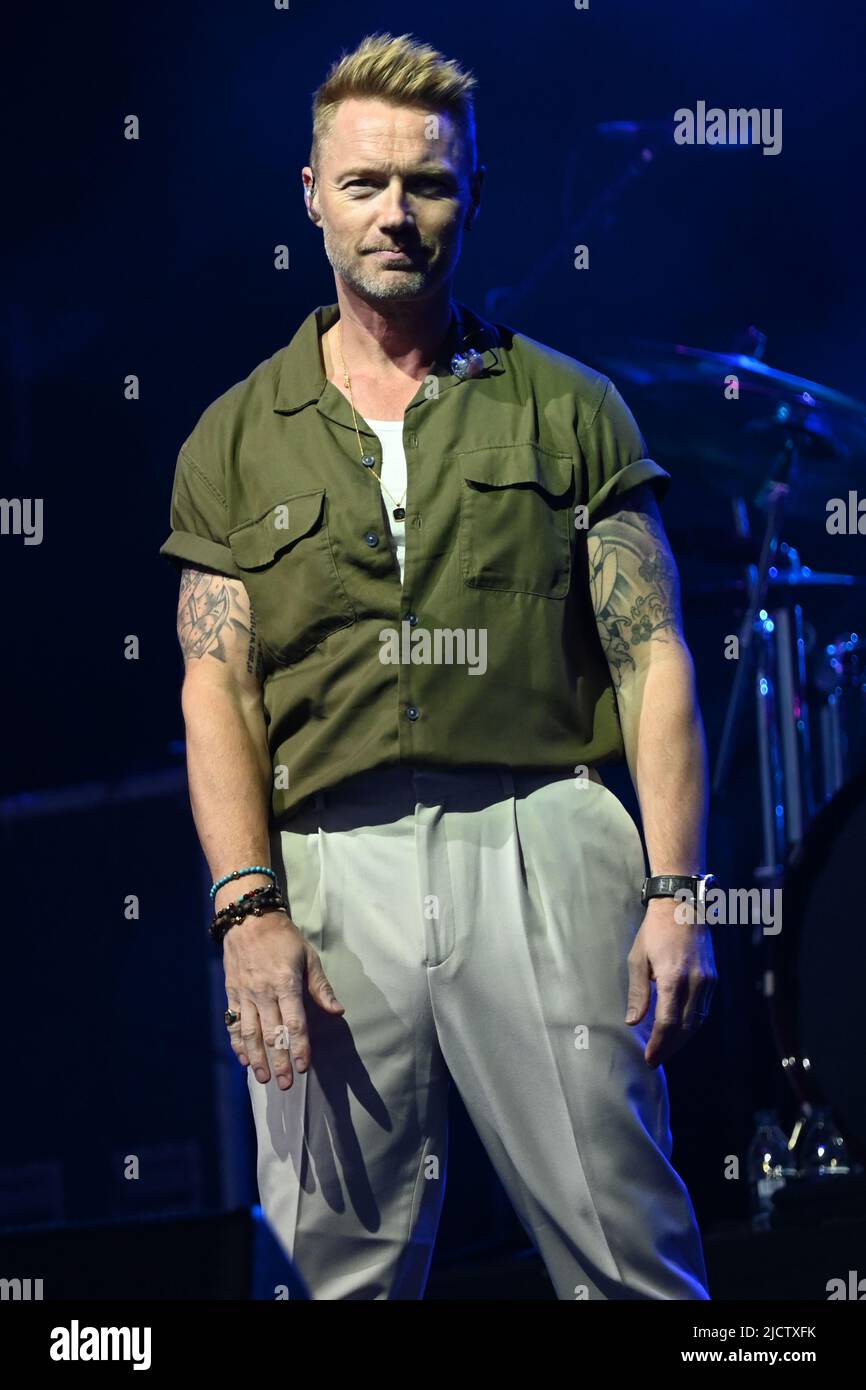 Boyzone singer and television & radio presenter Ronan Keating ...