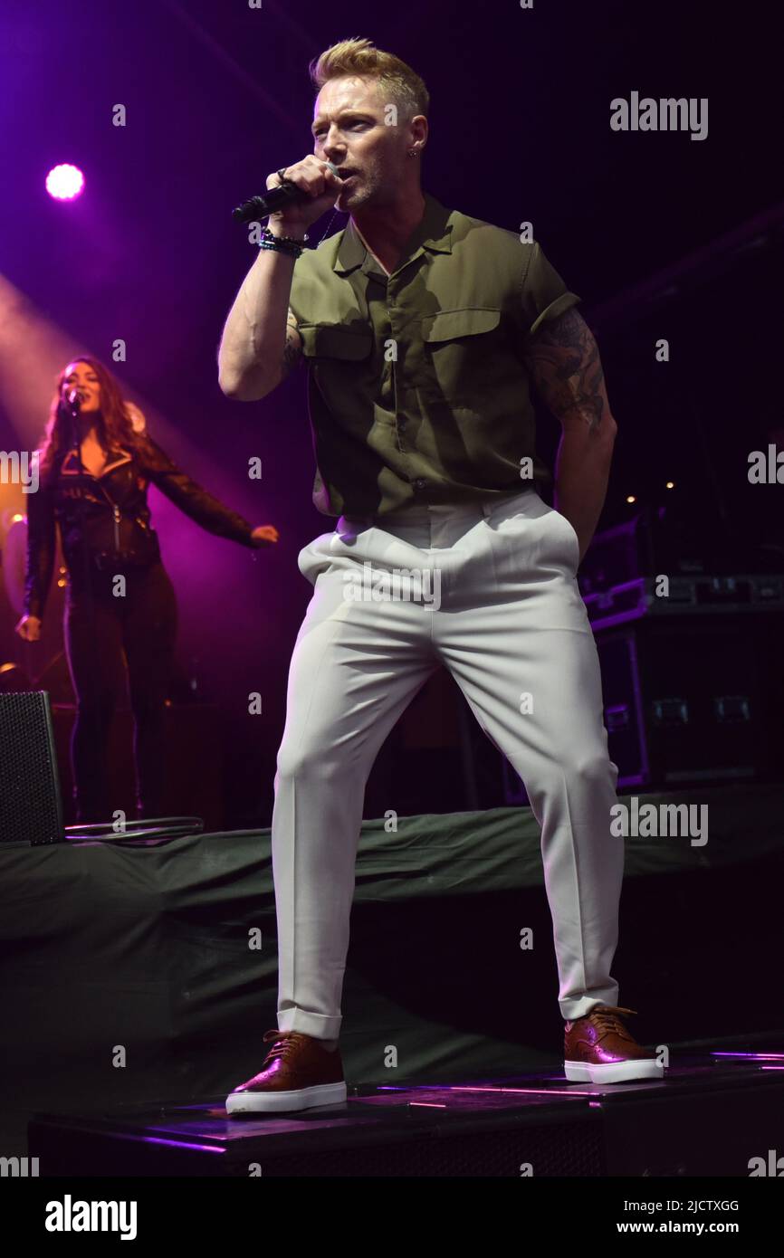 Boyzone singer and television & radio presenter Ronan Keating ...