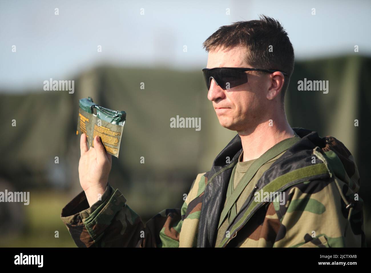 U S Marine Corps Chief Warrant Officer 2 Jason G Smith With