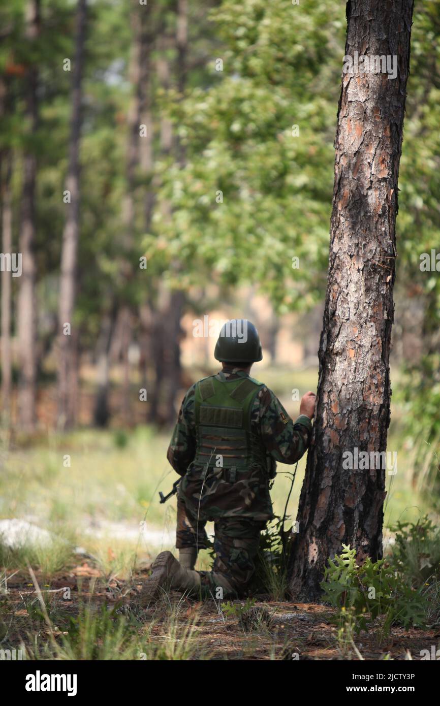 A Civilian role player acting as an Afghanistan National Army soldier ...