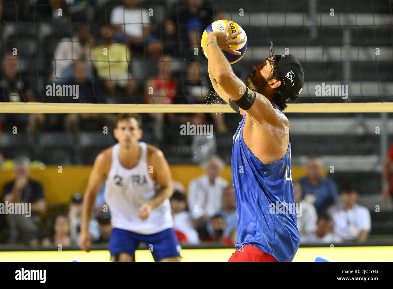 Rome, Italy. 15th June 2022, Daniele Lupo (ITA) during the Beach ...