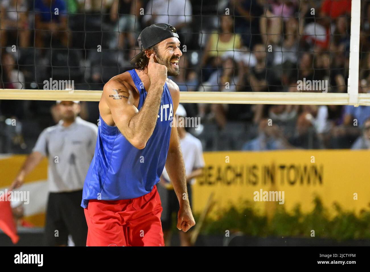 Rome, Italy. 15th June 2022, Alex Ranghieri (ITA) during the Beach ...