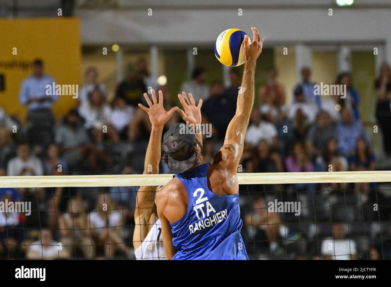Rome, Italy. 15th June 2022, Alex Ranghieri (ITA) during the Beach ...