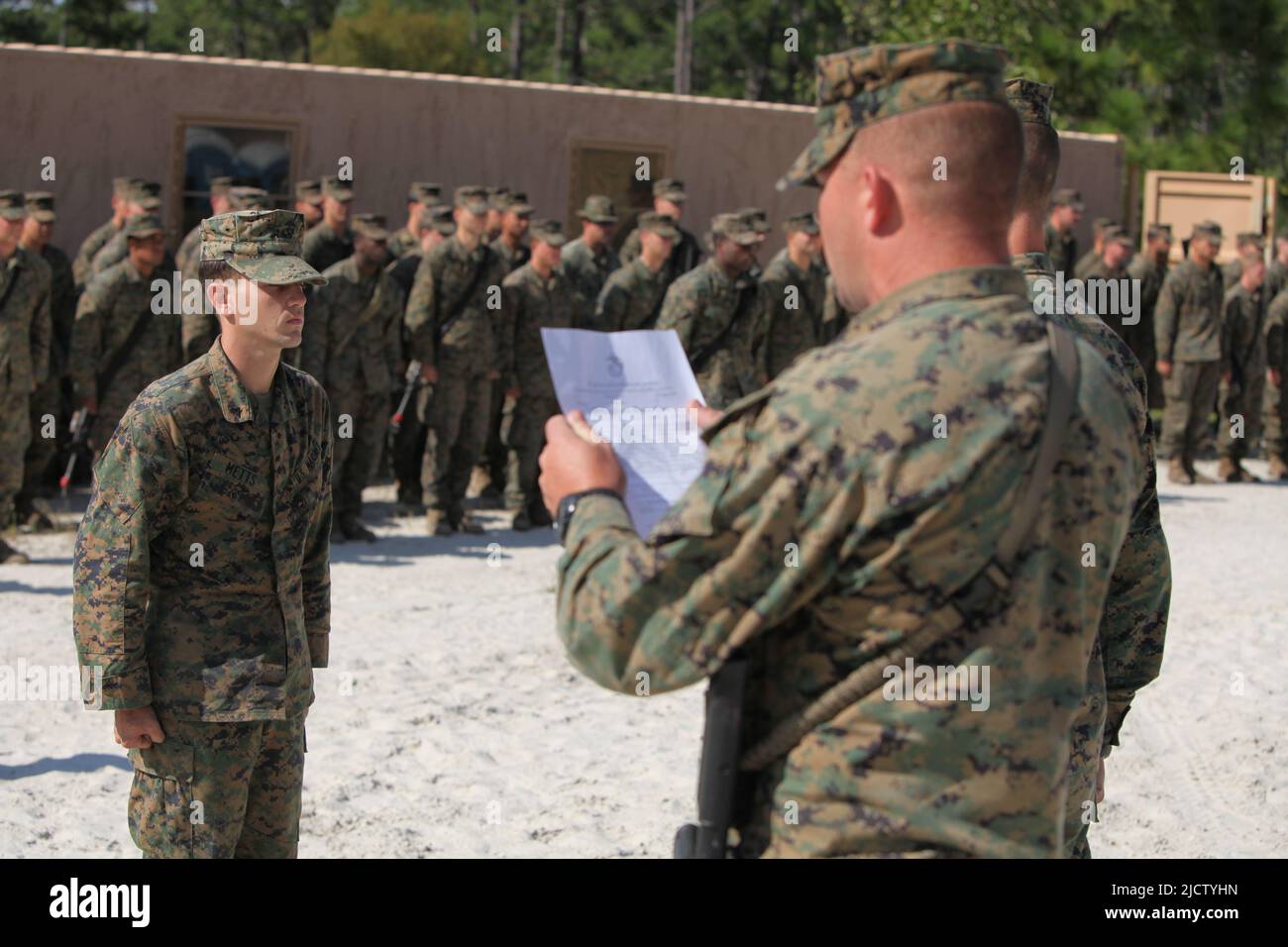 U.S. Marine Corps Lance Cpl Christopher Metts (left) with Charlie ...