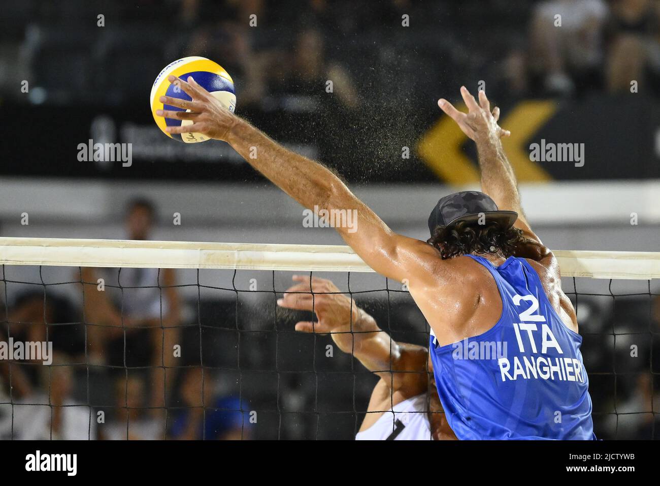 Rome, Italy. 15th June 2022, Alex Ranghieri (ITA) during the Beach ...