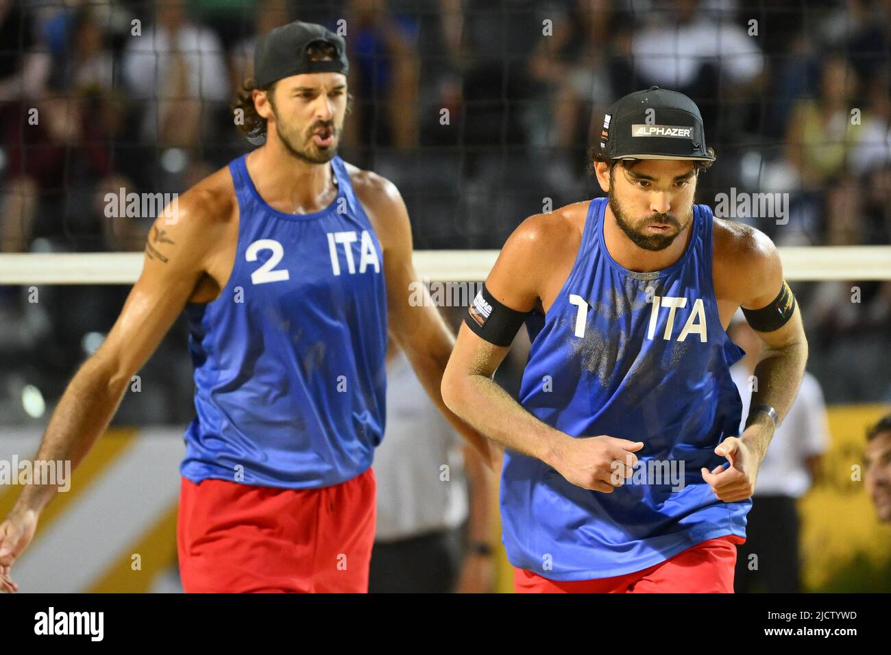 Rome, Italy. 15th June 2022, Alex Ranghieri (ITA) and Daniele Lupo (ITA ...