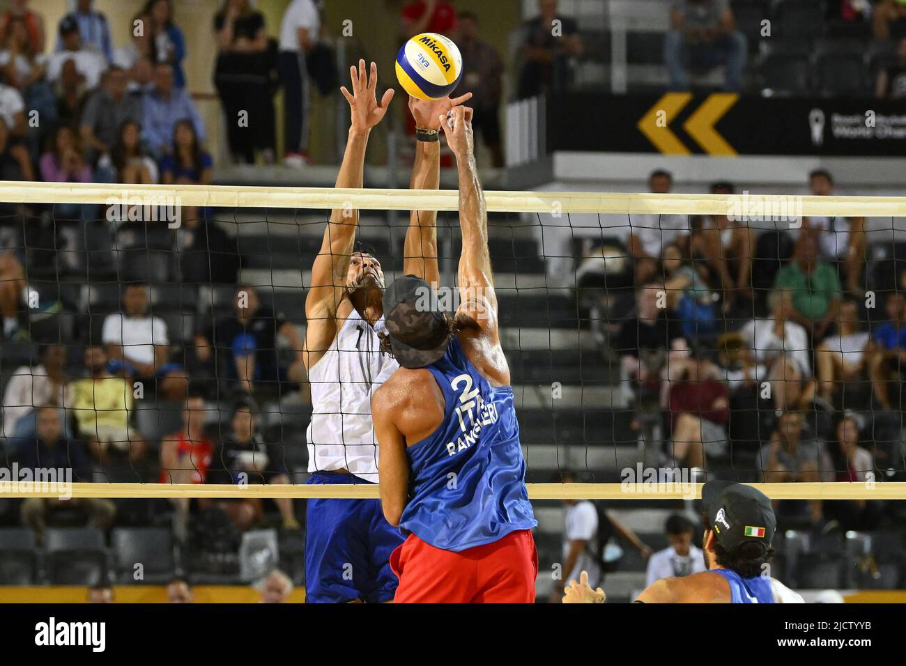 Rome, Italy. 15th June 2022, Alex Ranghieri (ITA) during the Beach ...
