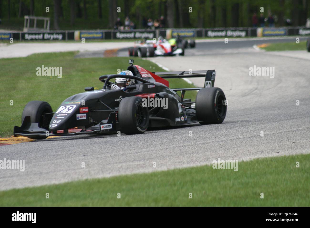 Turn Seven of Road America Raceway during the SVRA Spring Vintage ...