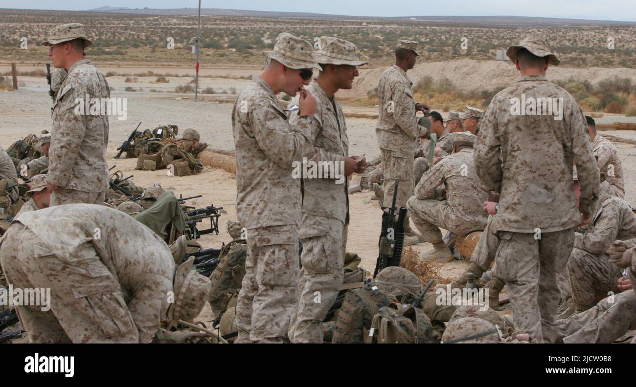 U.S. Marines with 1st Battalion, 8th Marine Regiment (1/8), 2D Marine ...
