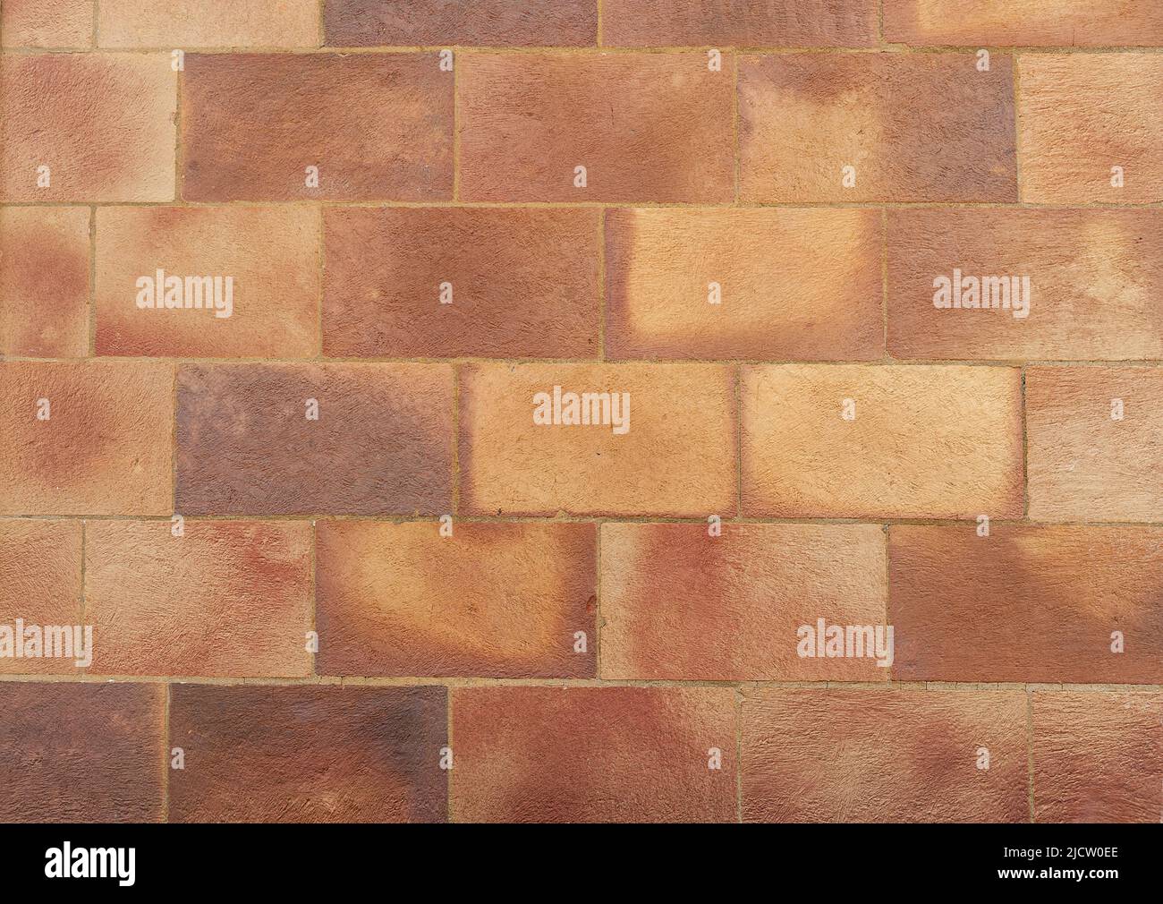 Itailian Venetian style fired blocks horizontal Stock Photo - Alamy